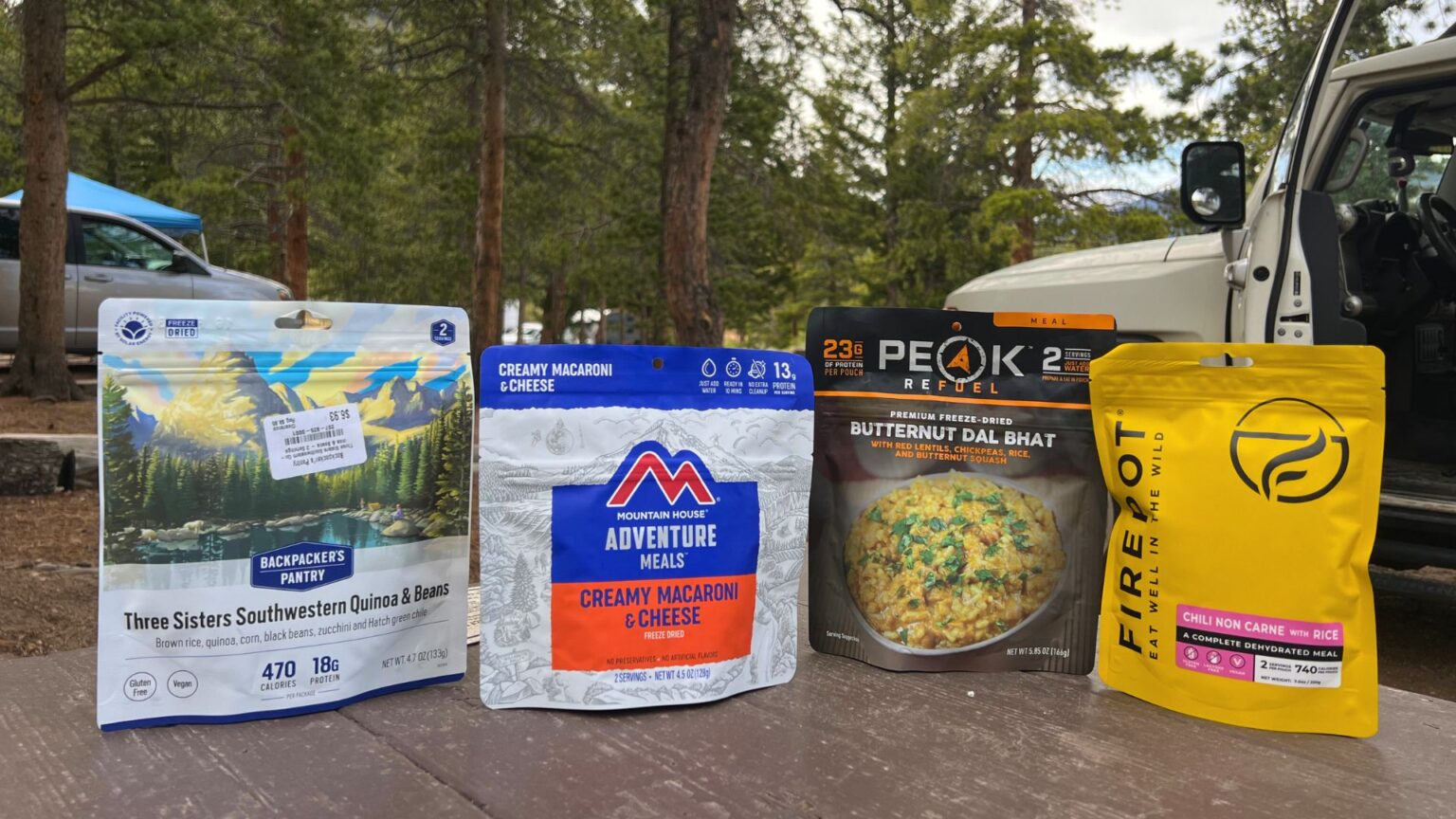 8 Best Dehydrated Meals for Backpacking & Camping